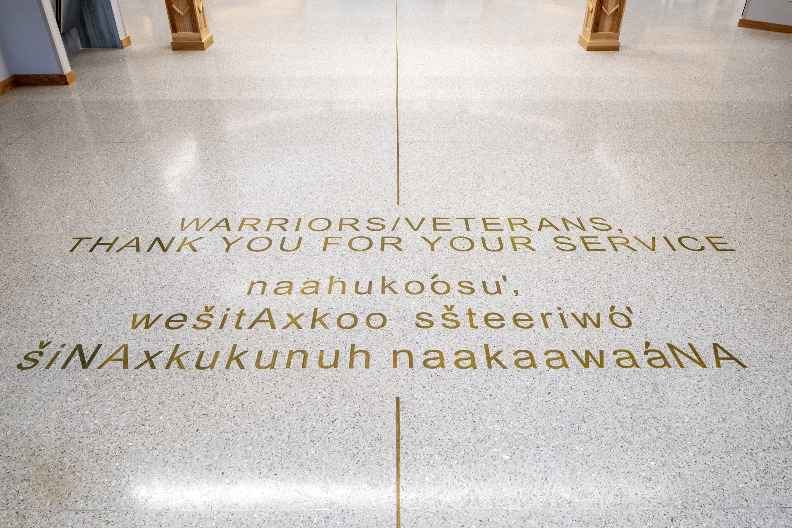 White Shield Old Scouts Veteran's Memorial - DSGW